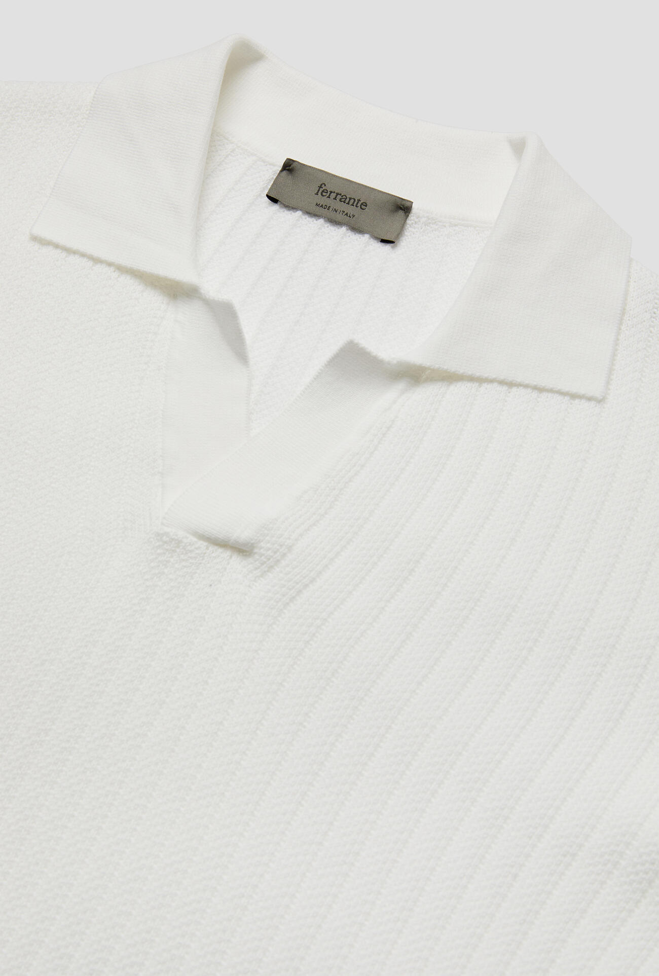 Polo traforata tinta in capo da Uomo Modello POLO | Collezione MAIN ...