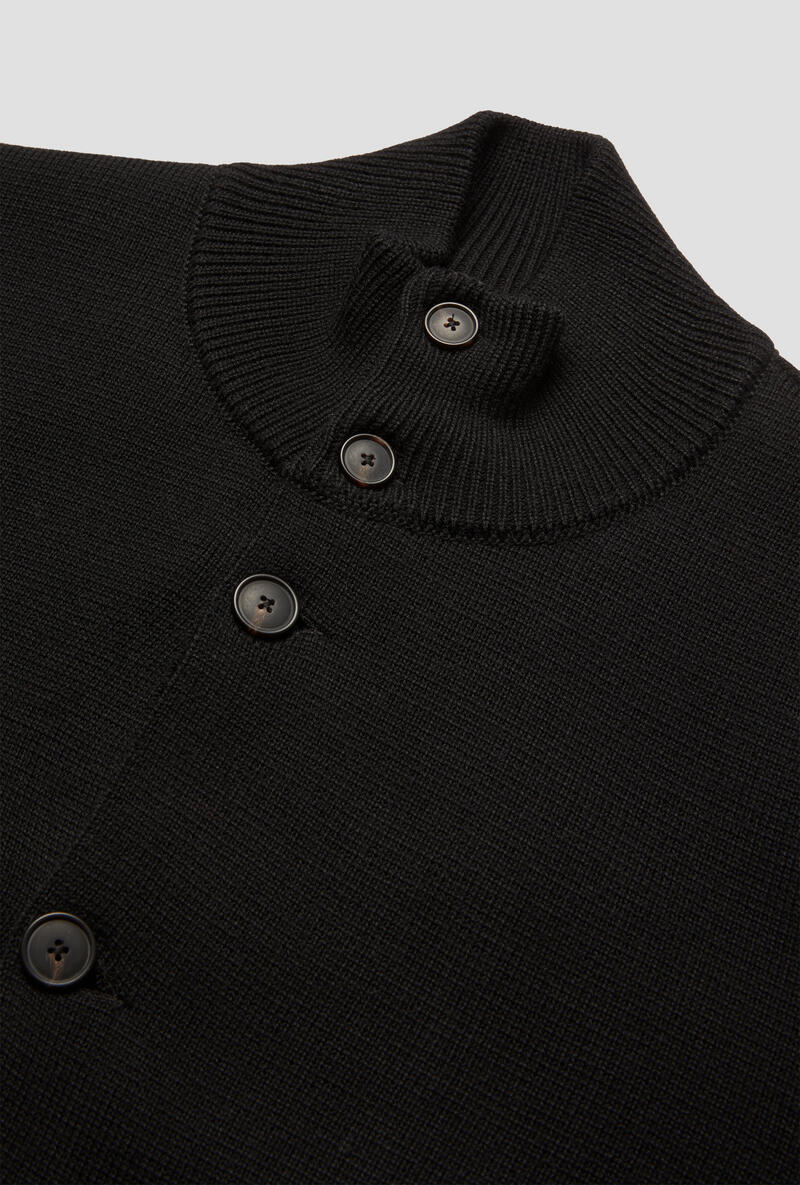 Lined bomber jacket in milano stitch MAIN | Ferrante